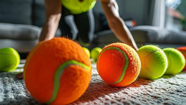 10 exercices efficaces à faire avec une balle de tennis pour s ...